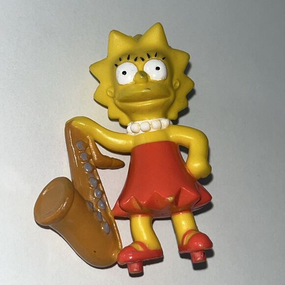 Fox | Toys | The Simpsons Mini Lisa Simpson Figurine No Stand 3 | Poshmark
